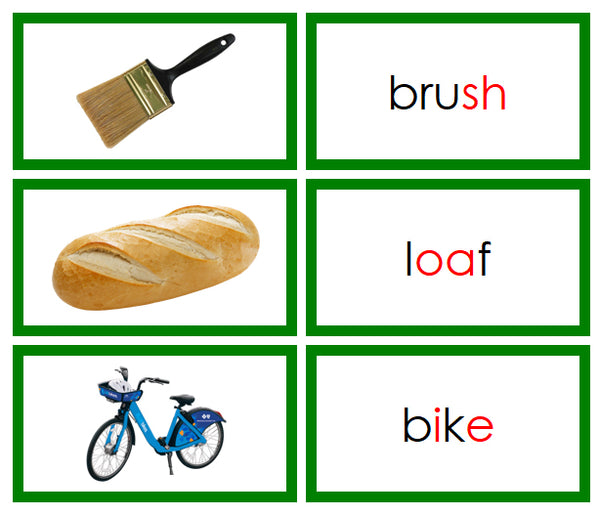 Montessori Green Language Series (photos) - Montessori Digital Download ...