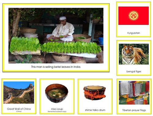 Asia Continent Bundle - Montessori Print Shop