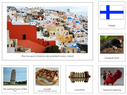 Europe Continent Bundle - Montessori Print Shop