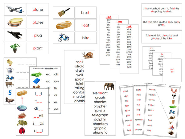 Montessori Step 3 Language Series (photos) - Montessori Print Shop ...