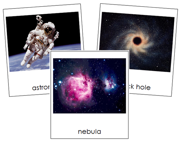 Astronomy Cards - Montessori Print Shop