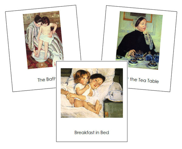 Mary Cassatt Art Cards - Montessori Print Shop