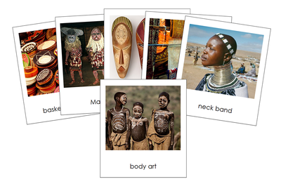 Africa Deluxe Continent Bundle - Montessori Print Shop