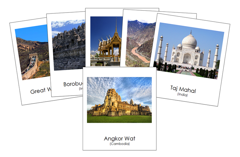 Asia Deluxe Continent Bundle - Montessori Print Shop Digital Download