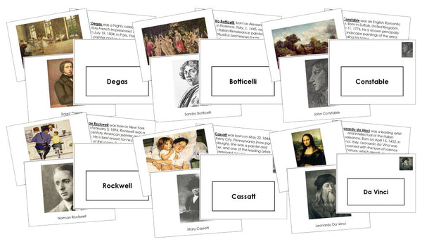 Art Cards Bundle - Montessori Print Shop