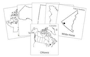 Canadian Capital Cities - Montessori Print Shop Digital Download
