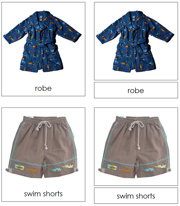 Clothing - Montessori Print Shop