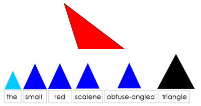 Montessori Detective Adjective Game Triangles - Montessori Print Shop