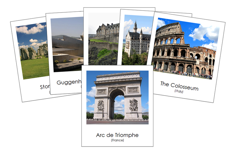 Europe Continent Bundle - Montessori Print Shop Digital Download