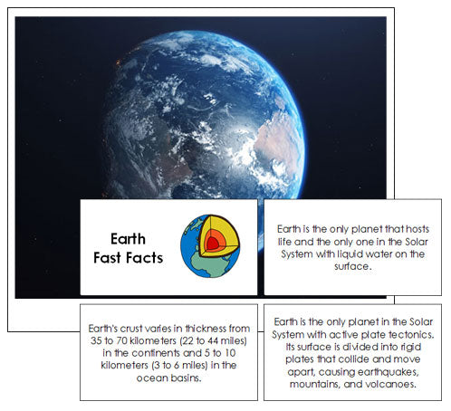 Science Fast Facts - Montessori Print Shop