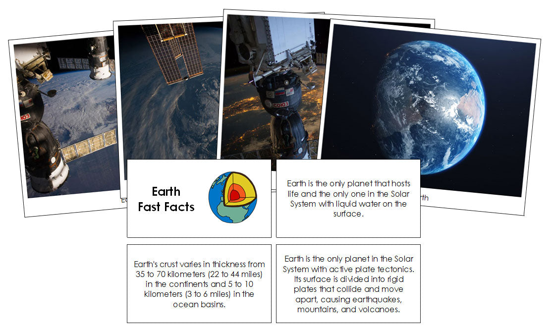 Science Fast Facts & Pictures - Montessori Print Shop