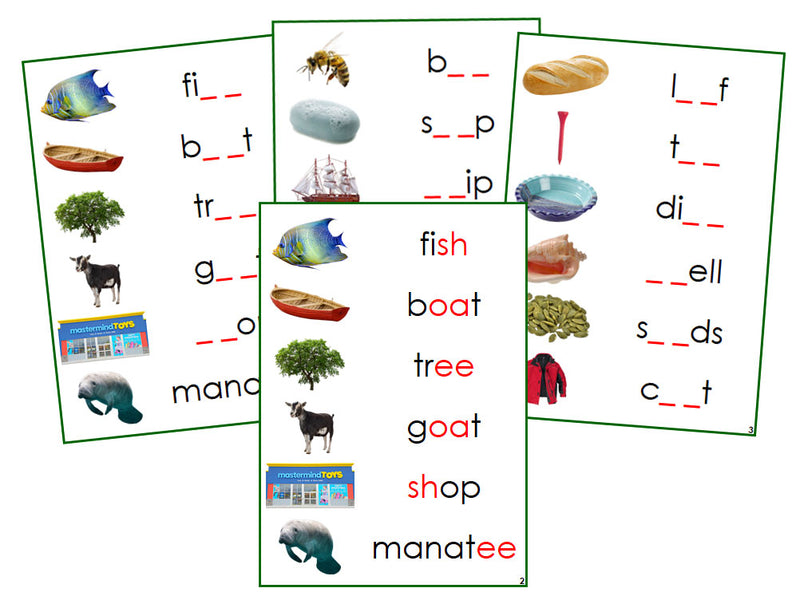 Montessori Green Language Series (photos) - Montessori Digital Download ...