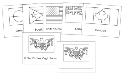 North America Geography Lessons - Montessori Print Shop