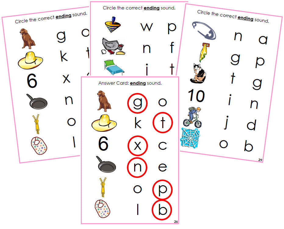 Montessori Pink Language Series - Montessori Print Shop Digital Download