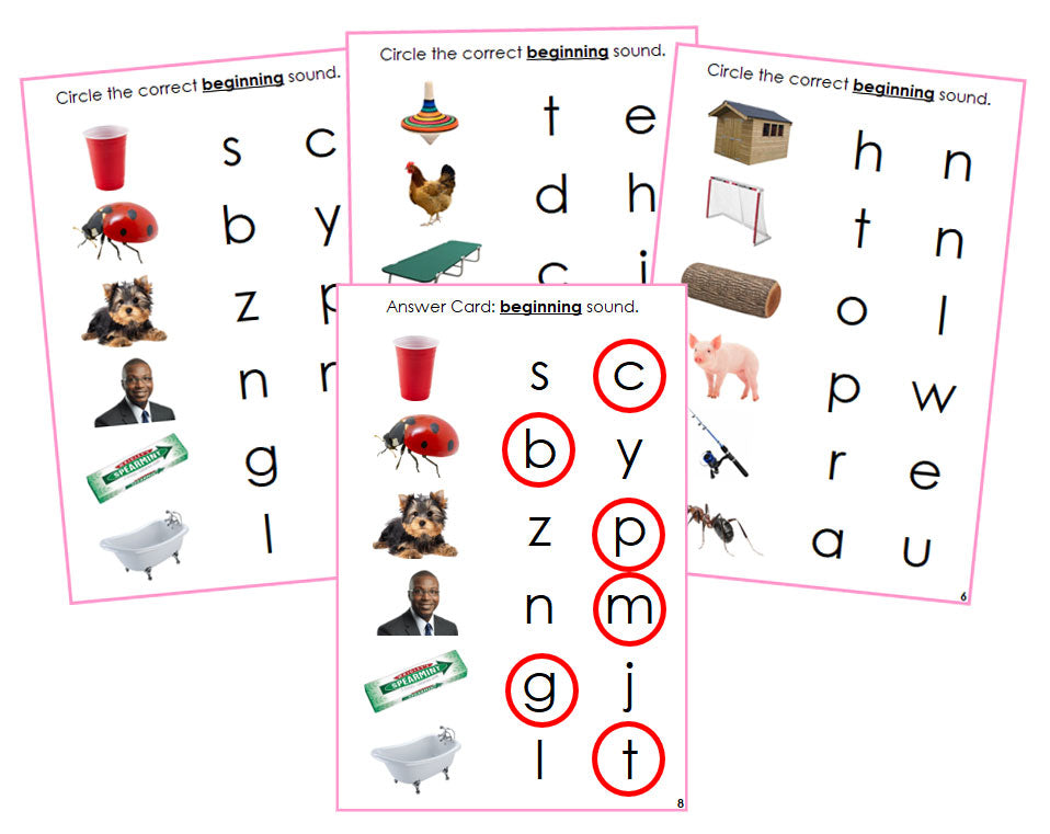 Montessori Pink Language Series (photos) - Montessori Digital Download ...