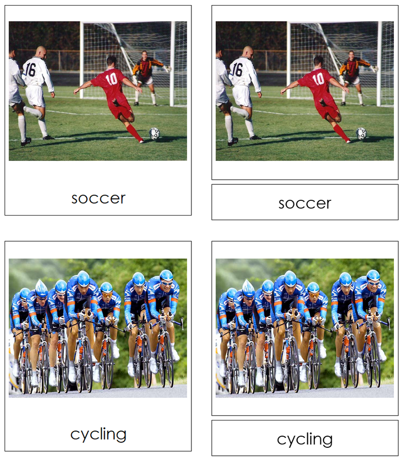 Sports - Montessori Print Shop