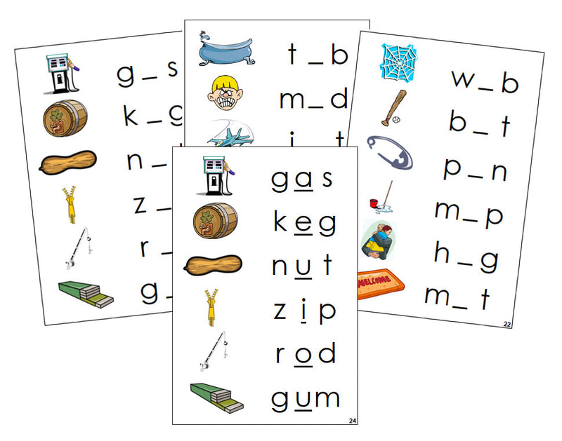Montessori Step 1 Phonetic Language Series - Montessori Print Shop