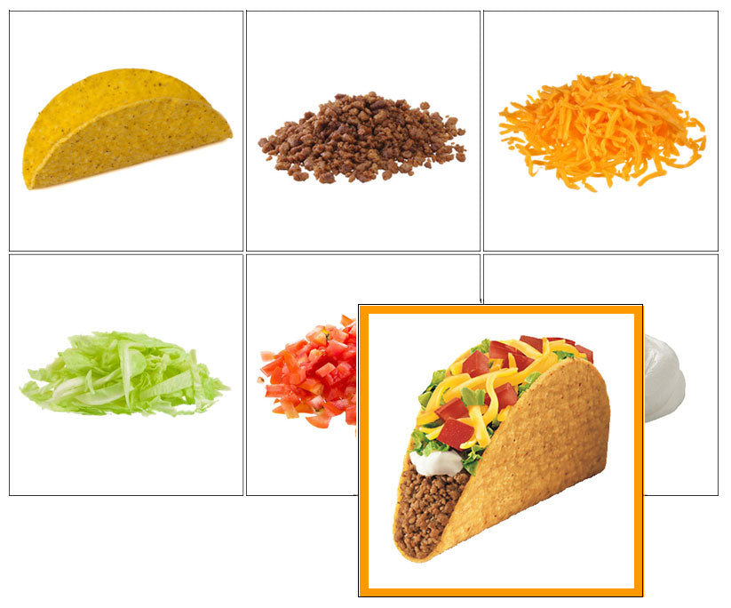 Food Creation Cards - Montessori Print Shop