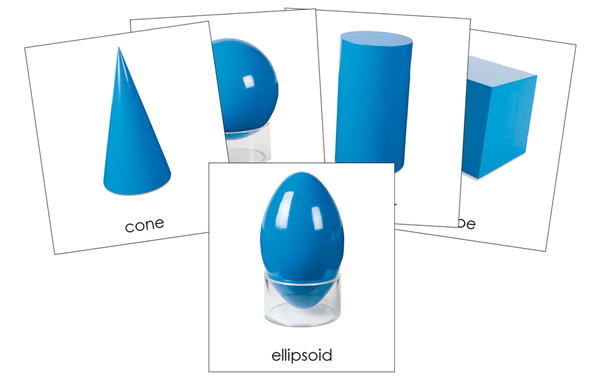 Geometric Solids - Montessori Print Shop Digital Download