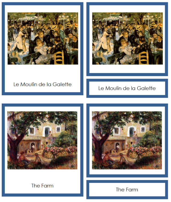 Art Cards Bundle (Set 1) - Montessori Print Shop Digital Download