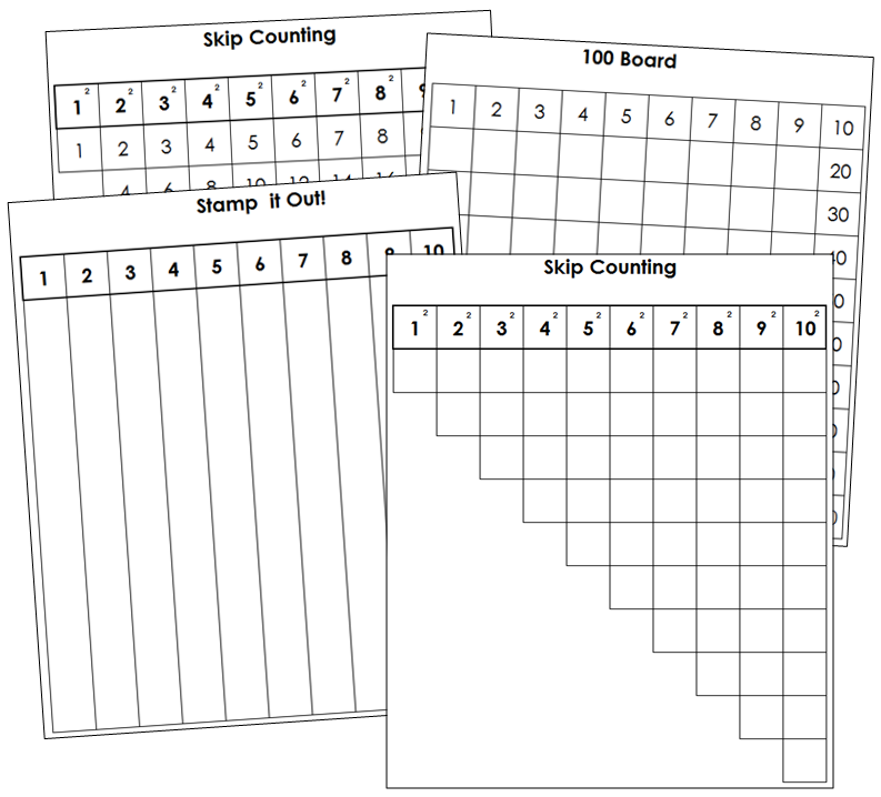 Montessori Math Extension Lessons Bundle - Montessori Digital Download ...