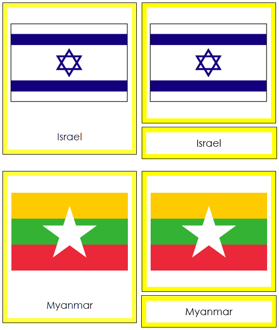 Asia Continent Bundle - Montessori Print Shop