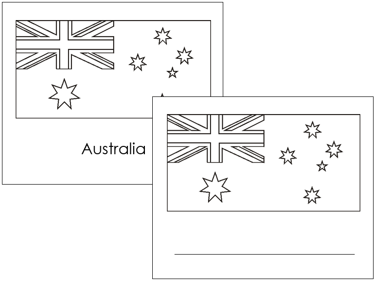 Australia/Oceania Deluxe Continent Bundle - Montessori Print Shop