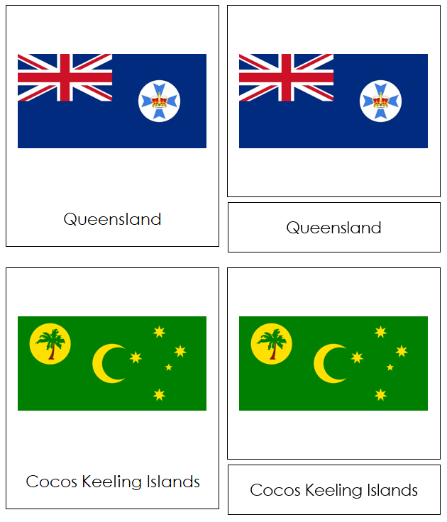 Australia/Oceania Deluxe Continent Bundle - Montessori Print Shop