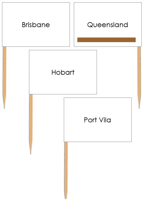 Australian Capital Cities Pin Flags - Montessori Print Shop Digital ...