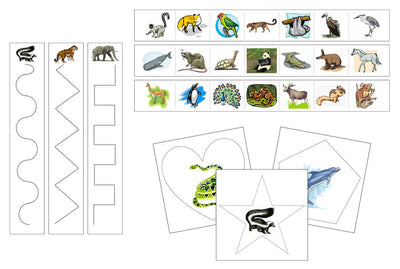 Cutting & Pin-Poking Lessons - Montessori Print Shop