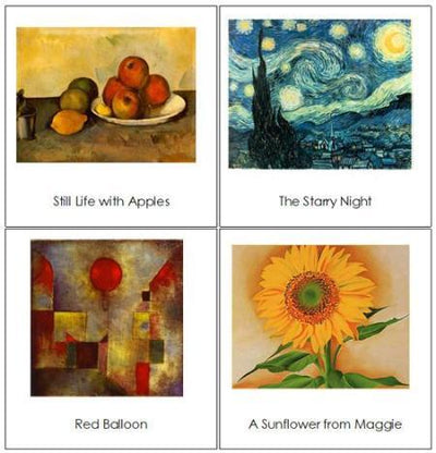 Art Cards Bundle (Set 1) - Montessori Print Shop