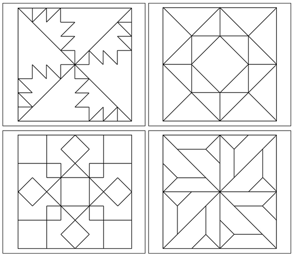 Geometric Art Patterns (Set 3) - Montessori Print Shop