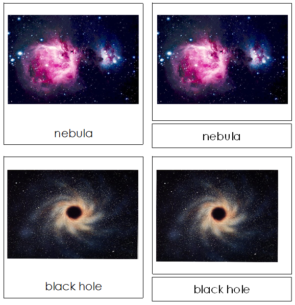 Astronomy Cards - Montessori Print Shop