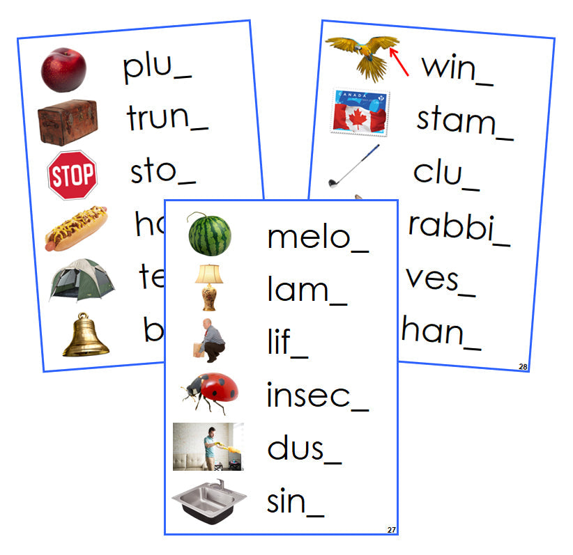 Montessori Blue Language Series - Montessori Print Shop