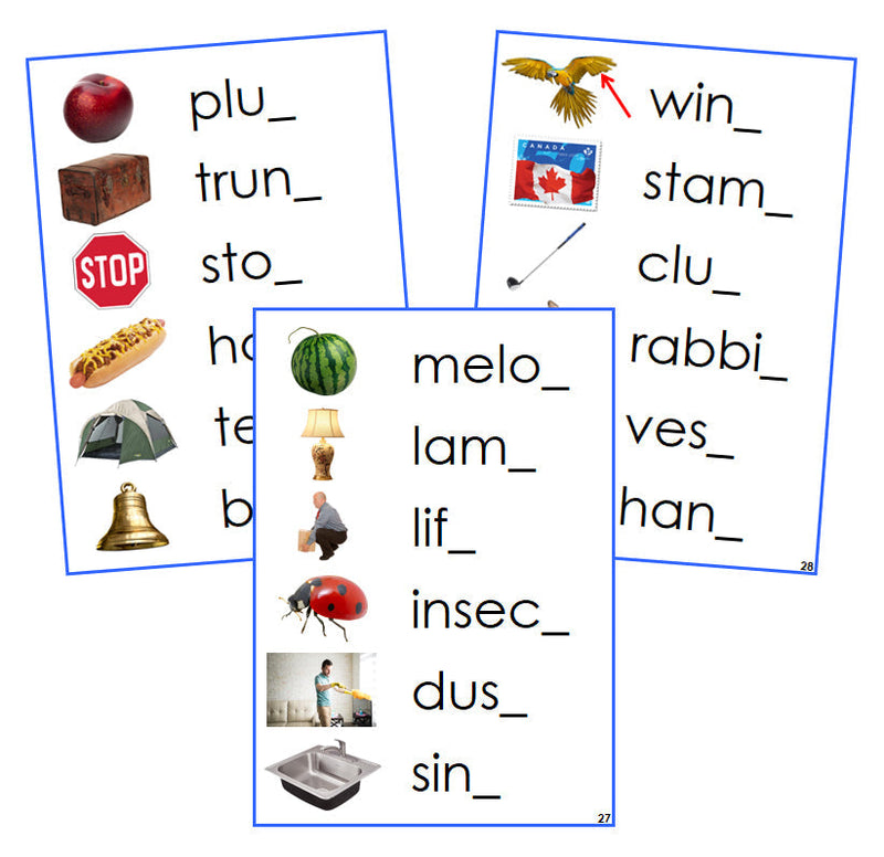 Montessori Blue Language Series - Montessori Print Shop