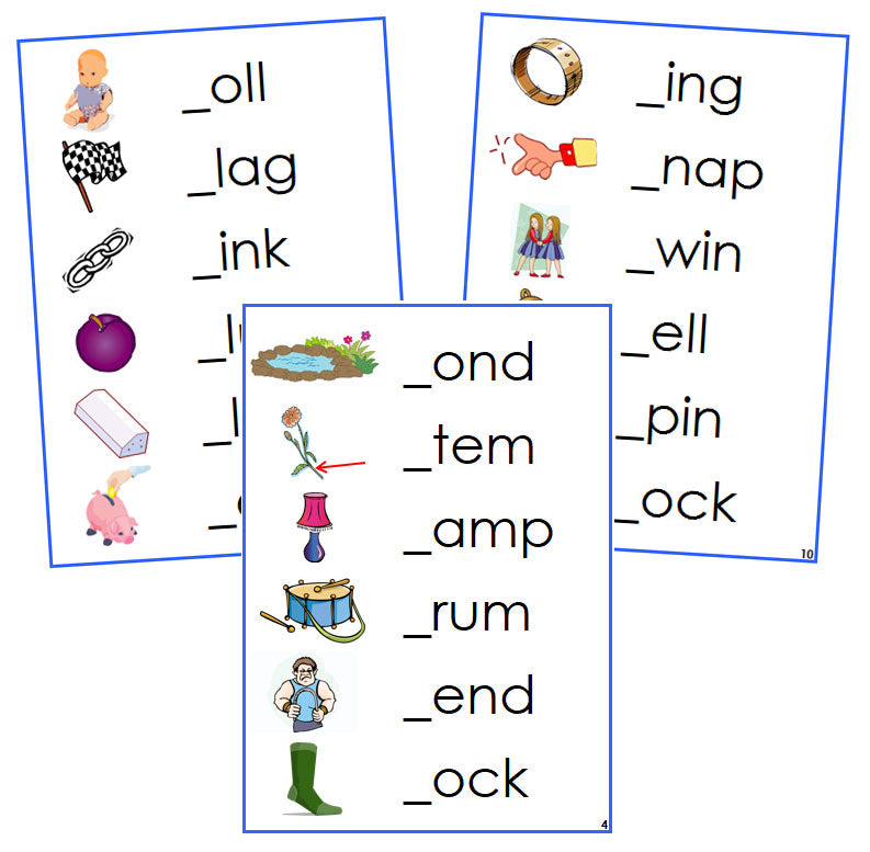 Montessori Blue Language Series - Montessori Print Shop