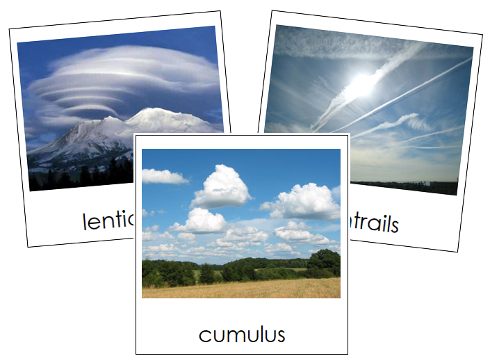 Weather Cards - Montessori Print Shop