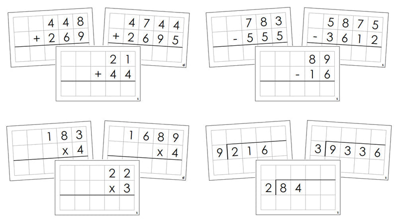 Montessori Math Materials - Montessori Print Shop