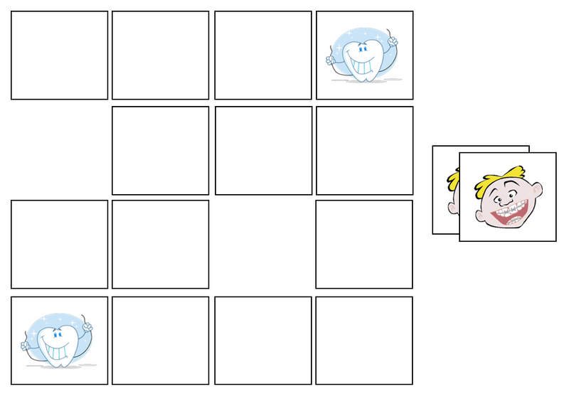Dental Match-Up & Memory Game - Montessori Print Shop Digital Download