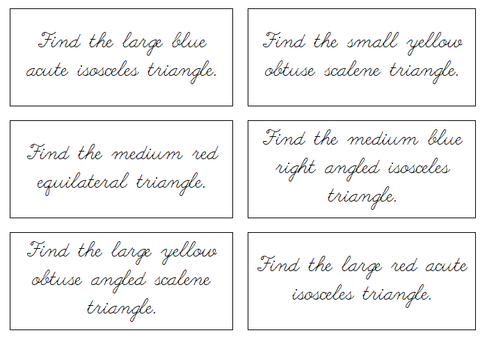 Montessori Language Cards - Montessori Print Shop