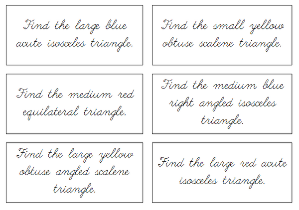 Montessori Language Cards - Montessori Print Shop