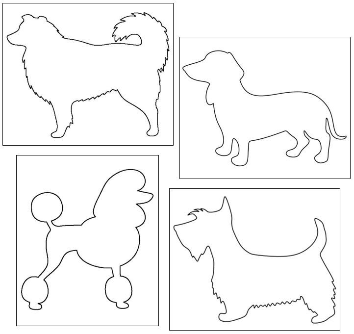Dog Cutting & Pin Poke - Montessori Print Shop Digital Download