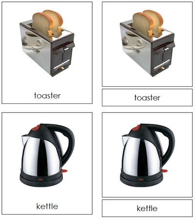 Electrical Appliances - Montessori Print Shop