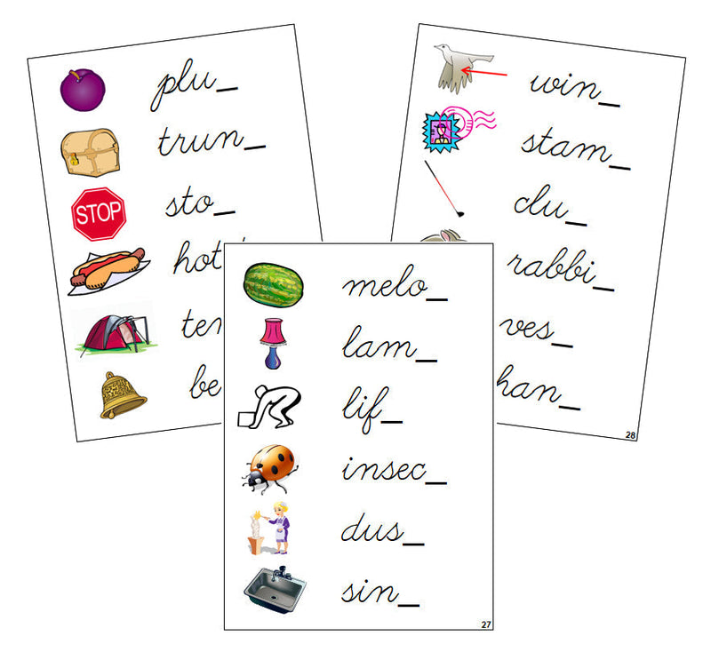 Step 2 - Cursive - Montessori Print Shop