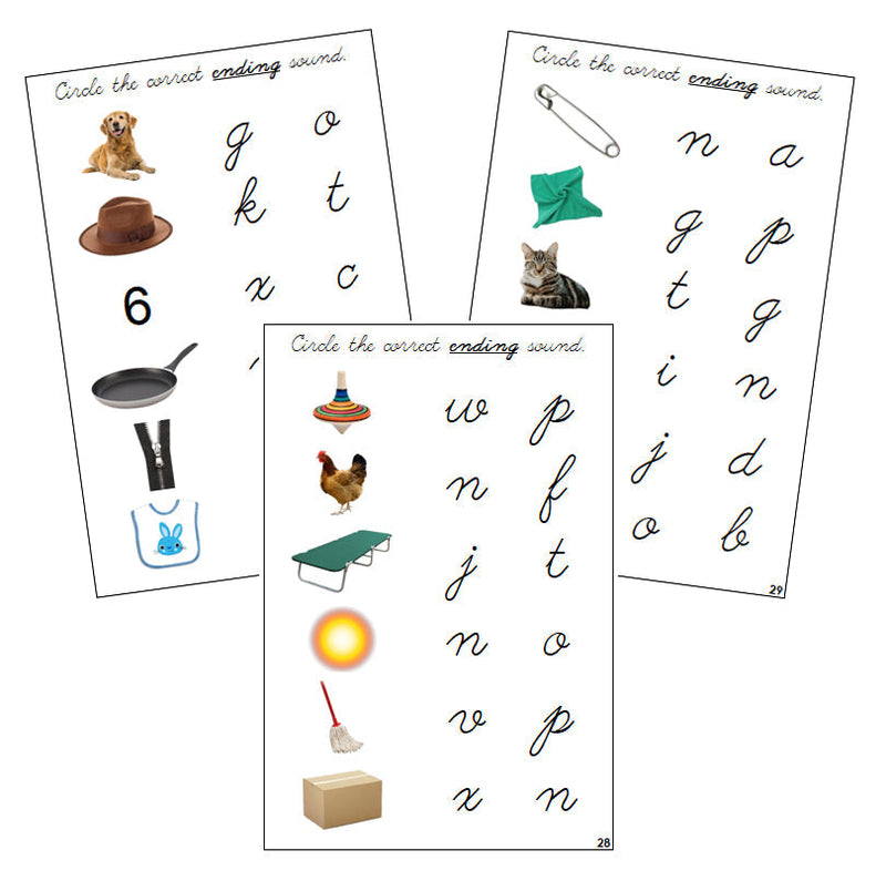 Step 1 Series - Cursive - Montessori Print Shop