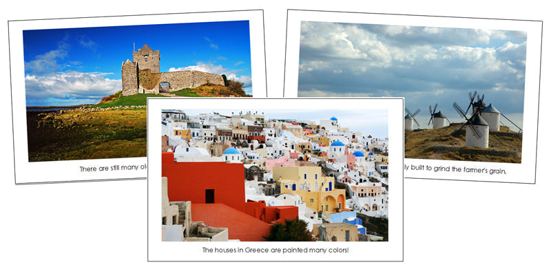 Europe Continent Cards - Montessori Print Shop