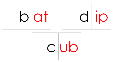 Rhyming Flip Books (Set 1) - Montessori Print Shop