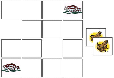 Frog Match-Up & Memory Game - Montessori Digital Download - Montessori ...