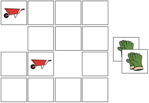 Garden Match-Up & Memory Game - Montessori Print Shop