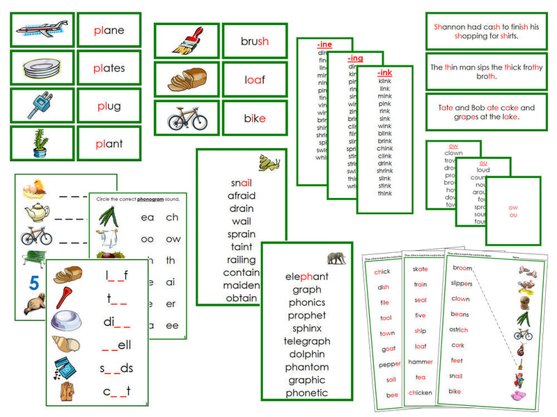 Montessori Language Bundles - Montessori Print Shop